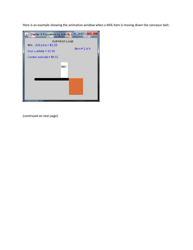 Programming Activity 6-2 Guidance Programming | Chegg.com
