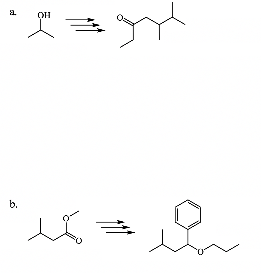 Solved Propose an efficient multi-step synthesis for the | Chegg.com