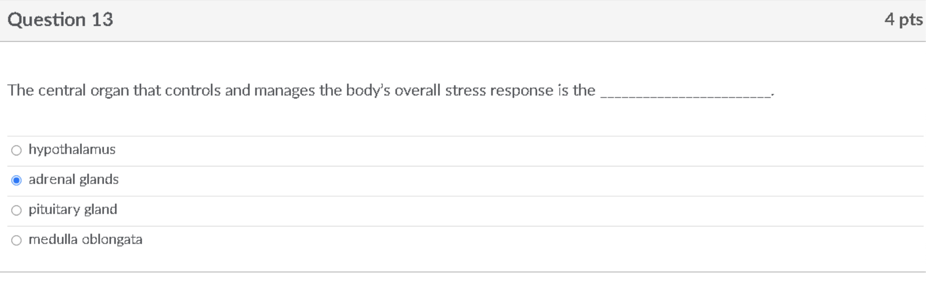 Solved The Autonomic nervous system activates, regulates | Chegg.com