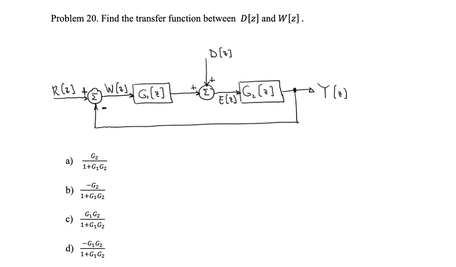 Solved Problem 19. For the given system, find y(10), if | Chegg.com