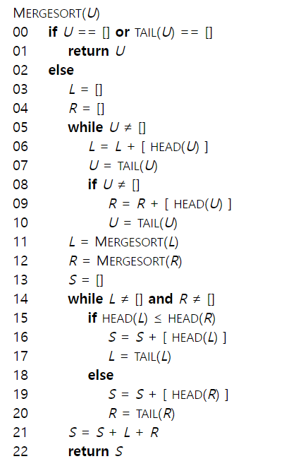 Solved Suppose That Line 14 Of Mergesort Is Executed T