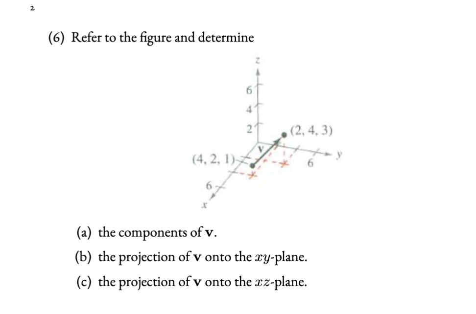 Solved (6) Refer to the figure and determine (a) the | Chegg.com