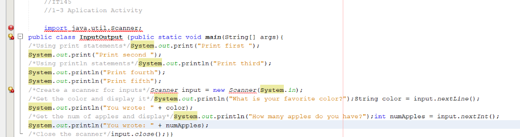 Solved I am having a hard time to format this code in Java. | Chegg.com