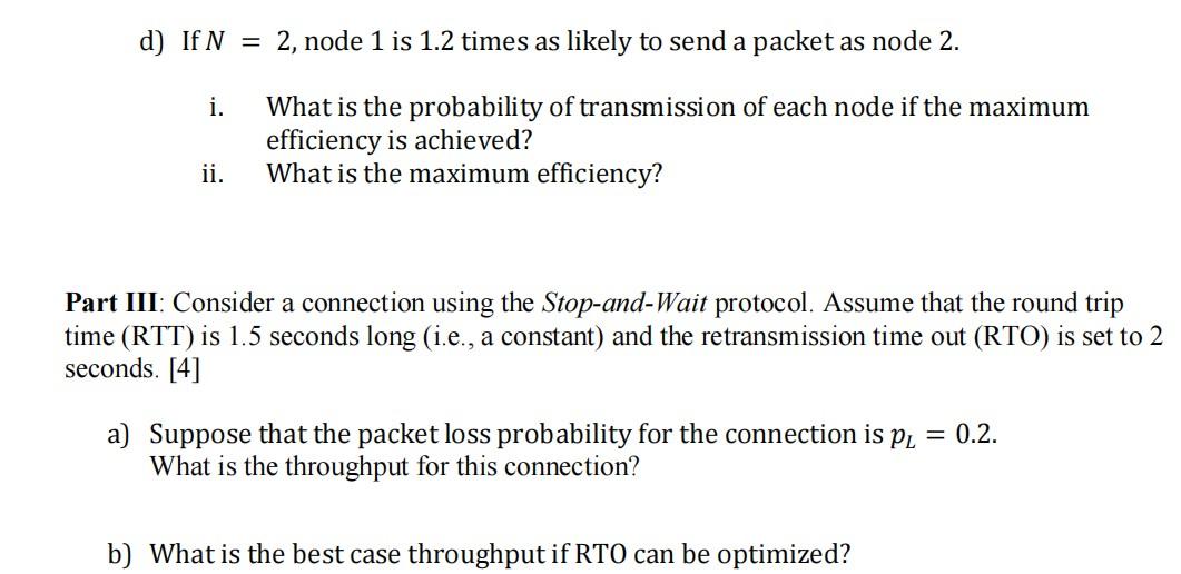 Question 1 [20 points] Part 1: Consider a system | Chegg.com