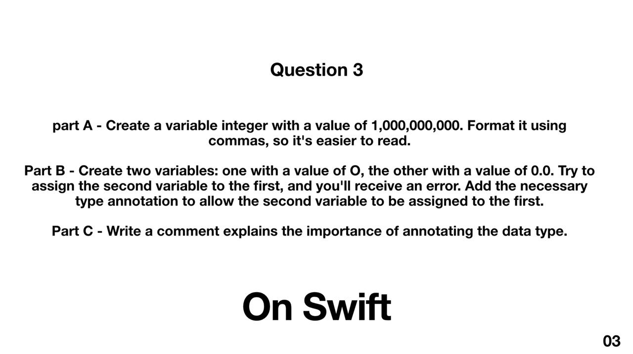 Solved Part A Create A Variable Integer With A Value Of 6941