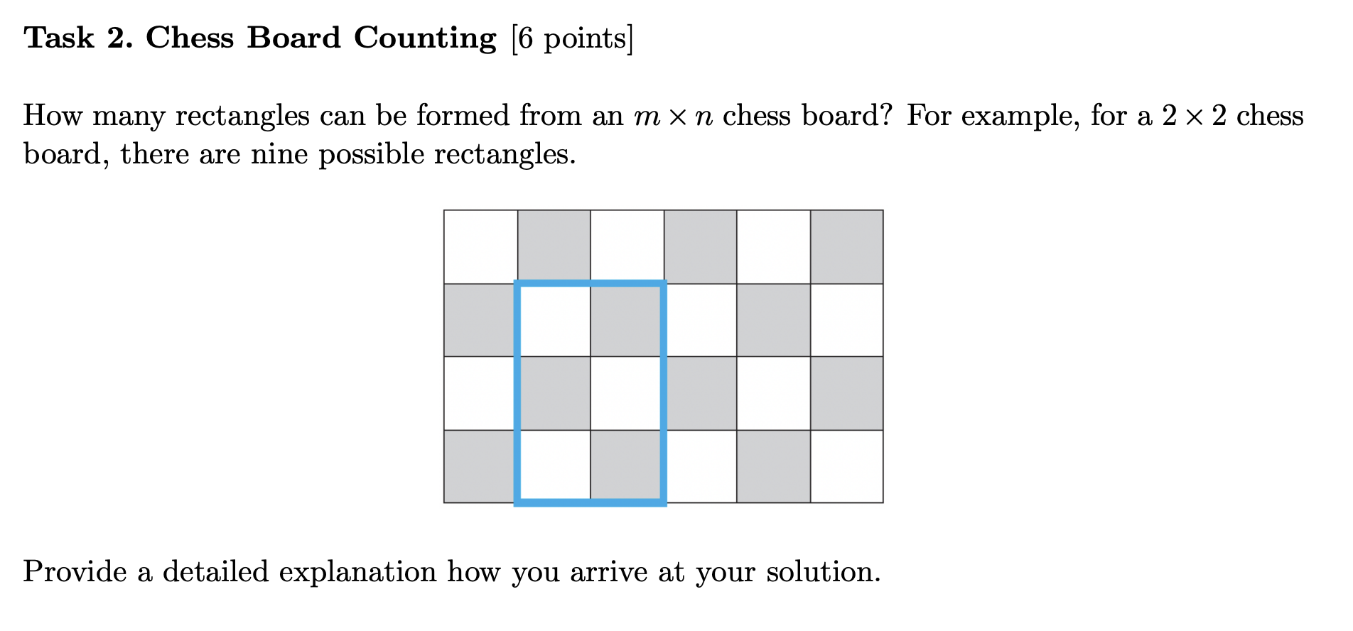 Solved Task 2. ﻿Chess Board Counting [6 ﻿points]How many | Chegg.com