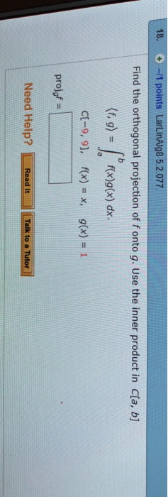 Solved Find projyu, find projuv, and sketch a graph of both | Chegg.com
