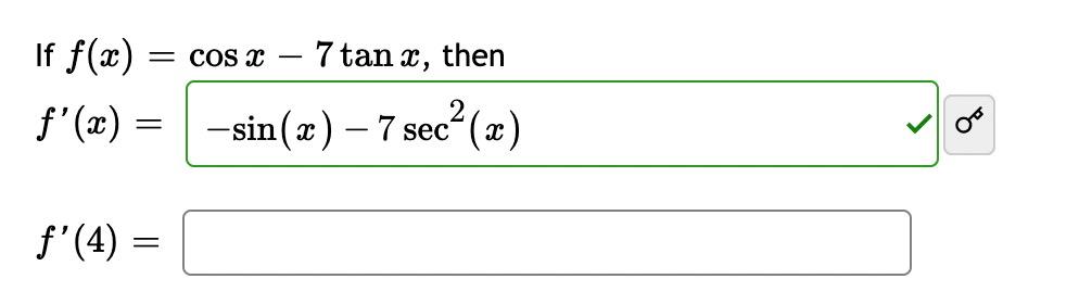 Solved Let f(x)=2sinx+6cosx8sinx. Then | Chegg.com