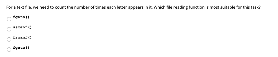 Solved For a text file, we need to count the number of times | Chegg.com