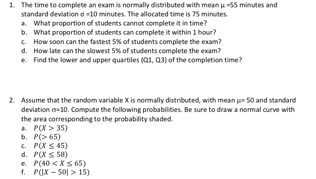 Solved 3. Assume that the random variable X is normally | Chegg.com