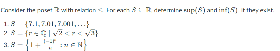 Solved Consider the poset R with relation