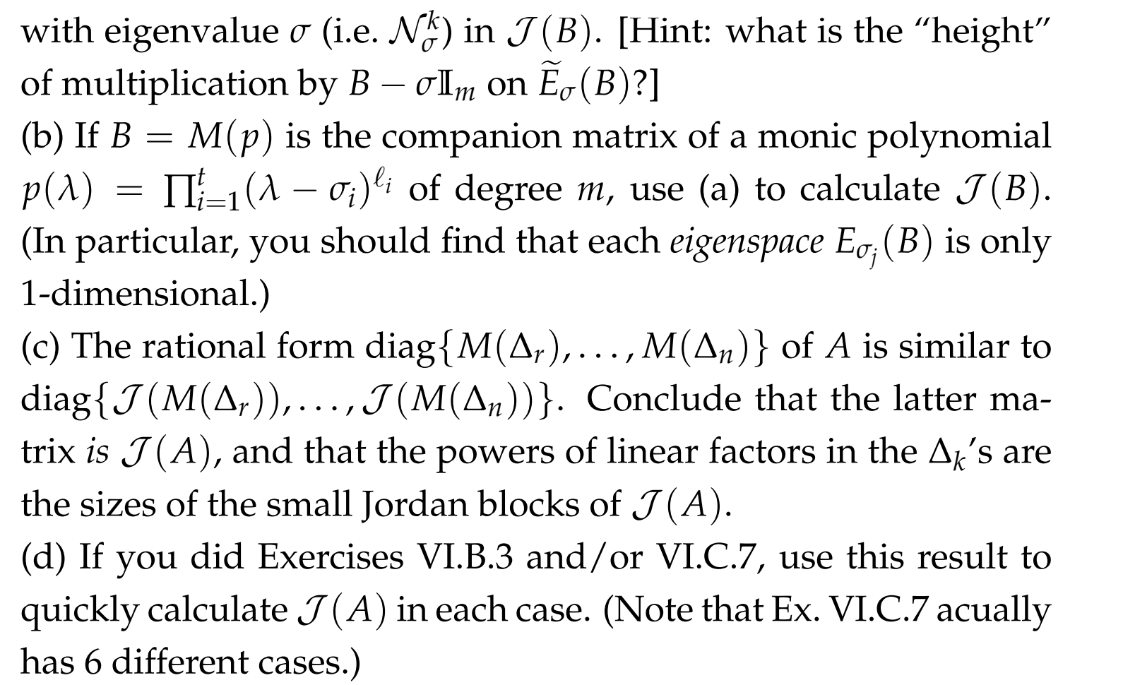 Solved 6) In this problem you will show that the Jordan | Chegg.com