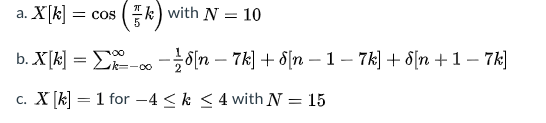 Solved 4. Find the time-domain signals represented by the | Chegg.com