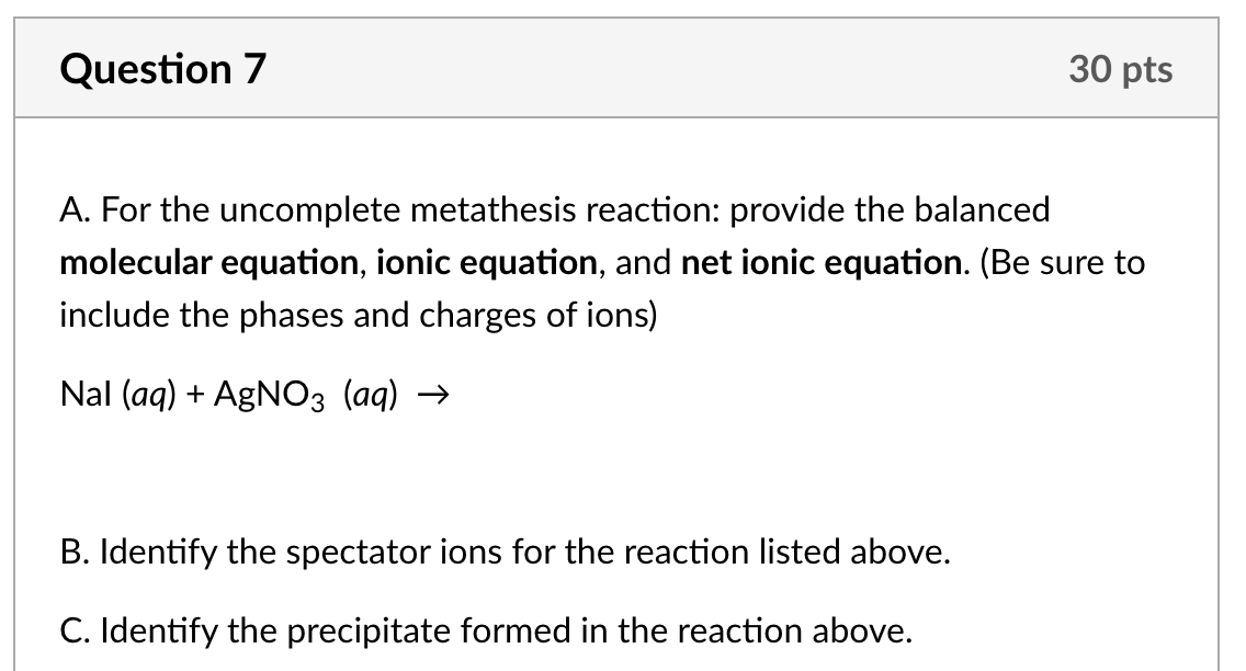 Solved A. For the uncomplete metathesis reaction: provide | Chegg.com Solved A. For the uncomplete metathesis reaction: provide | Chegg.com