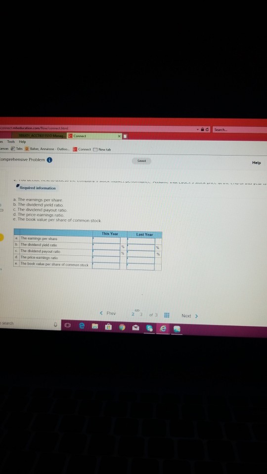 Solved C search. ol Hep Help Sa rehensive Problem Required | Chegg.com