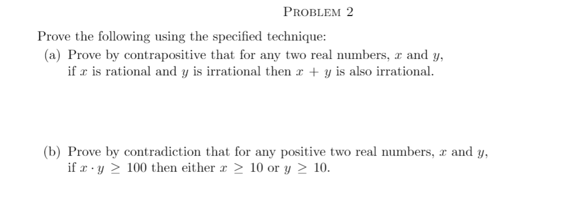 Solved PROBLEM 3 Let n > 1, x be a real number, and x > -1. | Chegg.com