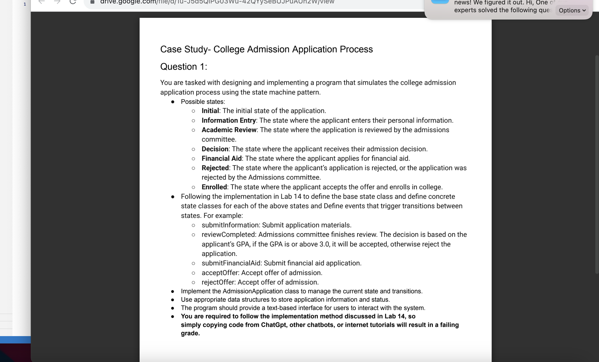 Solved write python code for this program, create your own | Chegg.com