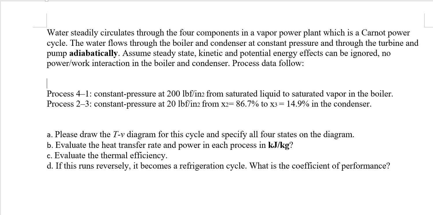 Solved thermodynamics problems. how to solve this question? | Chegg.com