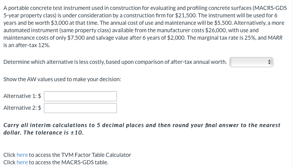 Solved A small company that installs, maintains, and repairs | Chegg.com