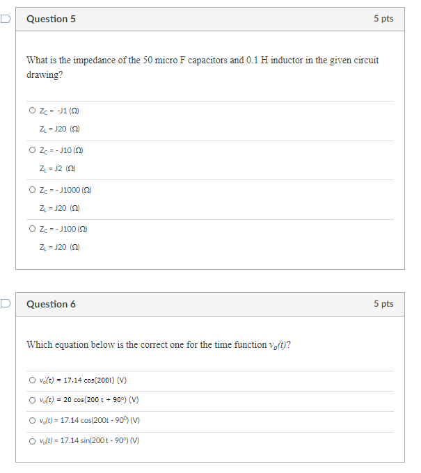 Solved Question 4 5 pts The following information pertains | Chegg.com