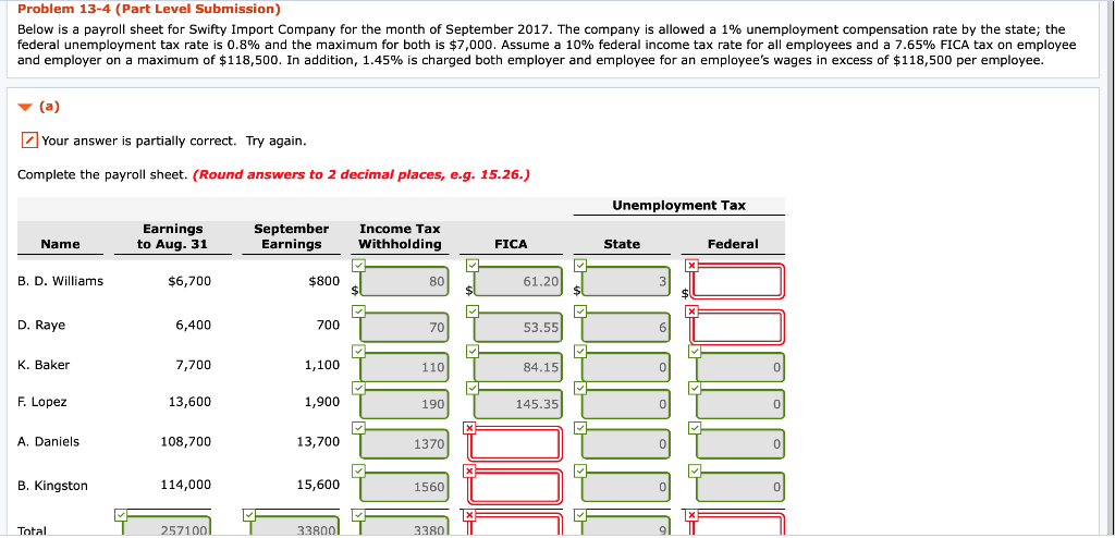 Solved Problem 13-4 (Part Level Submission) Below is a | Chegg.com