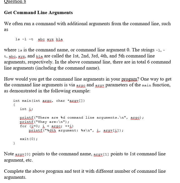Solved Notes: This question about Unix Exercises : The | Chegg.com