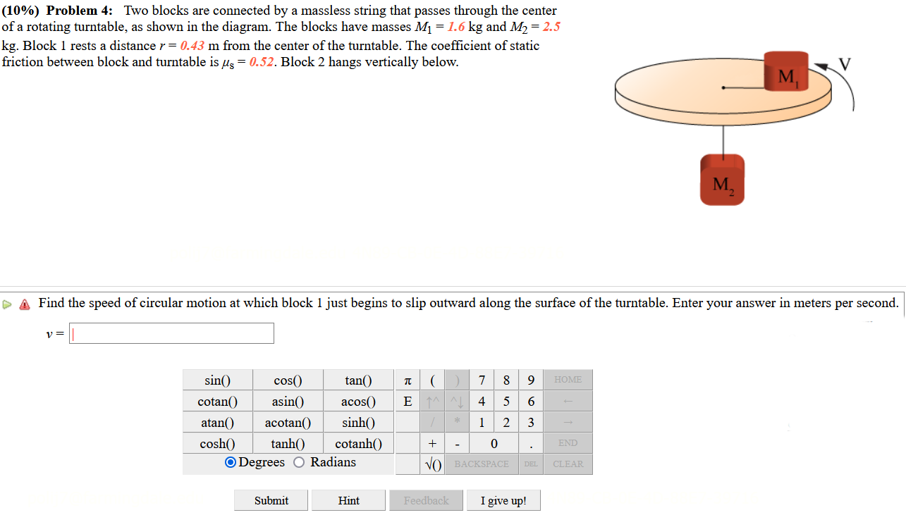 Solved (10\%) Problem 4: Two blocks are connected by a | Chegg.com Solved (10\%) Problem 4: Two blocks are connected by a | Chegg.com
