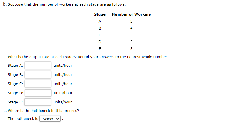Solved The production process shown below consists of five | Chegg.com