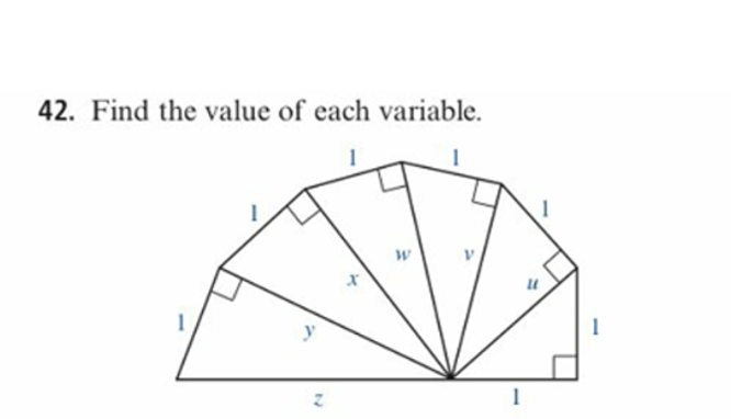 Solved Find the value of each variable. | Chegg.com
