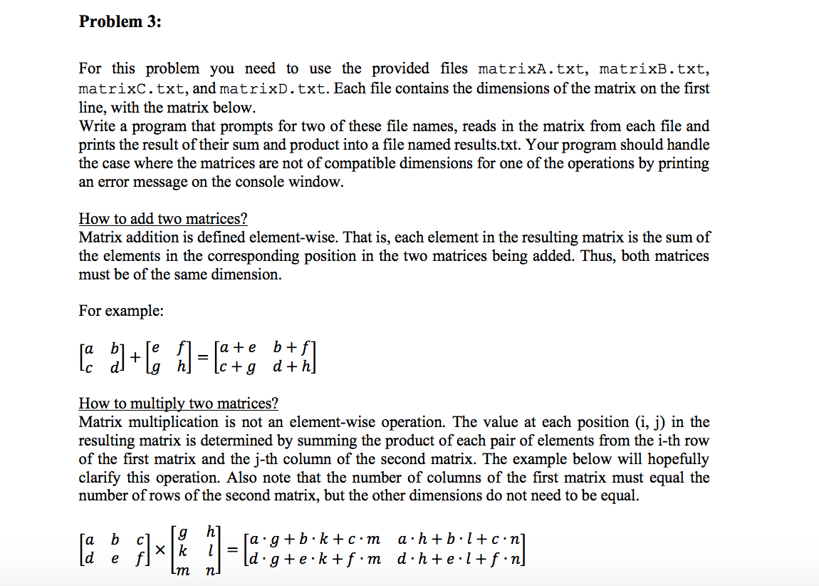 Solved Matrix A 5 4 89 5 7 8 2 31 84 32 26 6 39 2 4 2 89 | Chegg.com