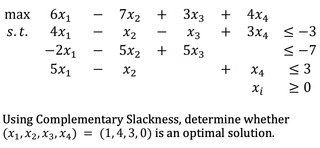 Solved max s.t. | Chegg.com
