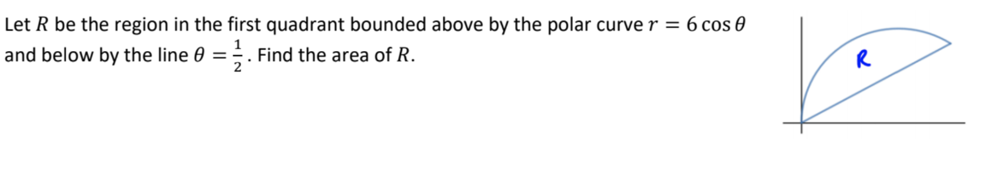 Solved Let R be the region in the first quadrant bounded | Chegg.com