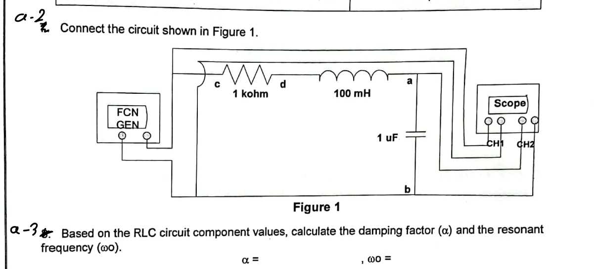 Solved Connect the circuit shown in Figure 1. a−3. Based on | Chegg.com