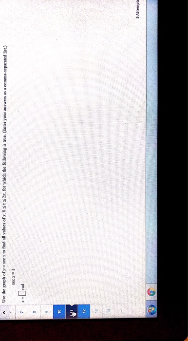 Solved a Use the graph ofy tan x to find all values ofx, | Chegg.com Solved a Use the graph ofy tan x to find all values ofx, | Chegg.com