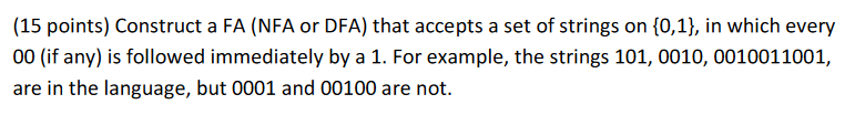 Solved Formal Language and automata exercise. Please don't | Chegg.com