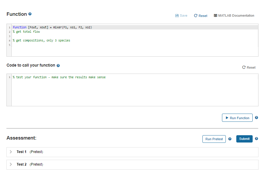 Solved Use MATLAB to write a function called mixer which | Chegg.com