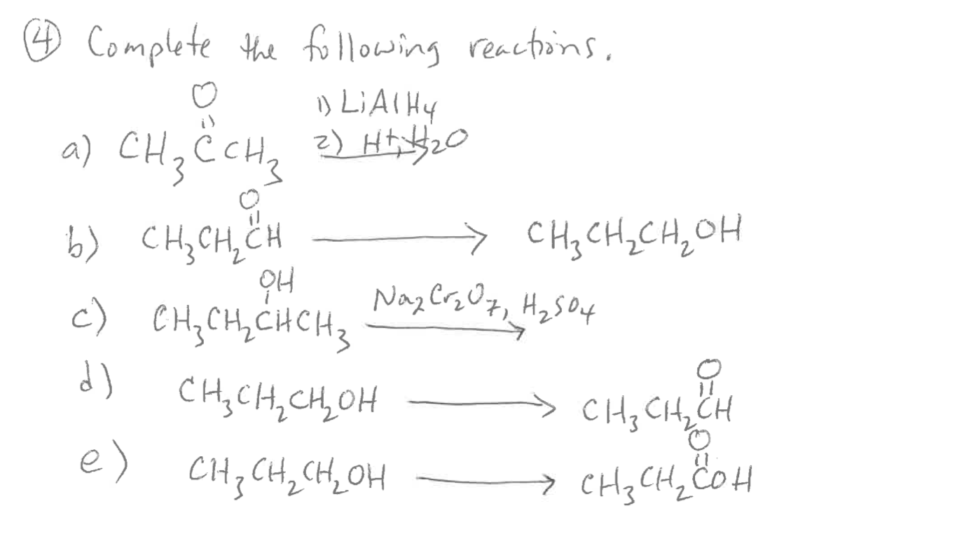 Solved (4) ﻿Complete the following | Chegg.com