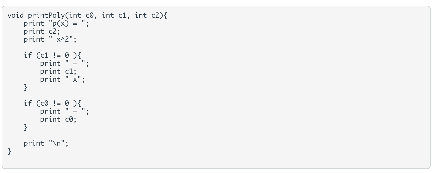 Solved Implement This Function In Mips To Print The