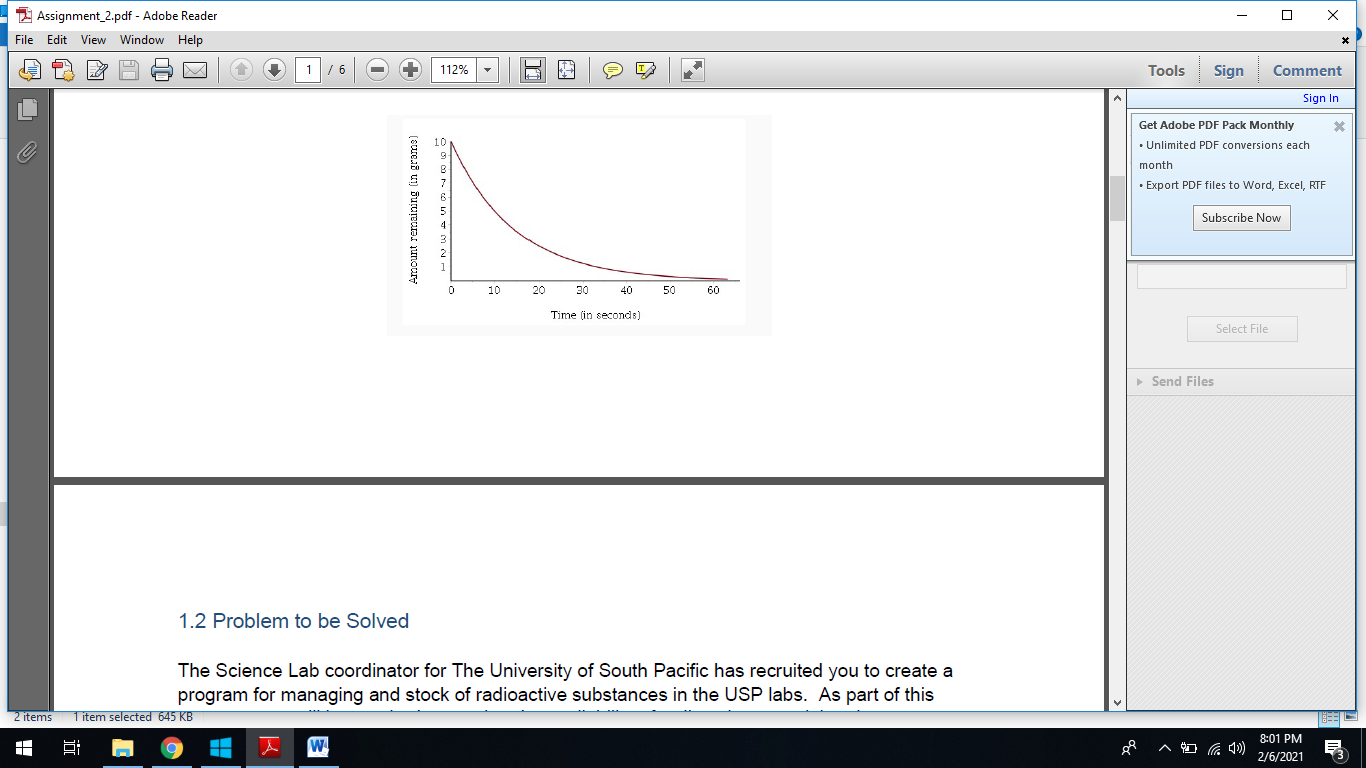 Solved Assignment 2 Pdf Adobe Reader File Edit View Window