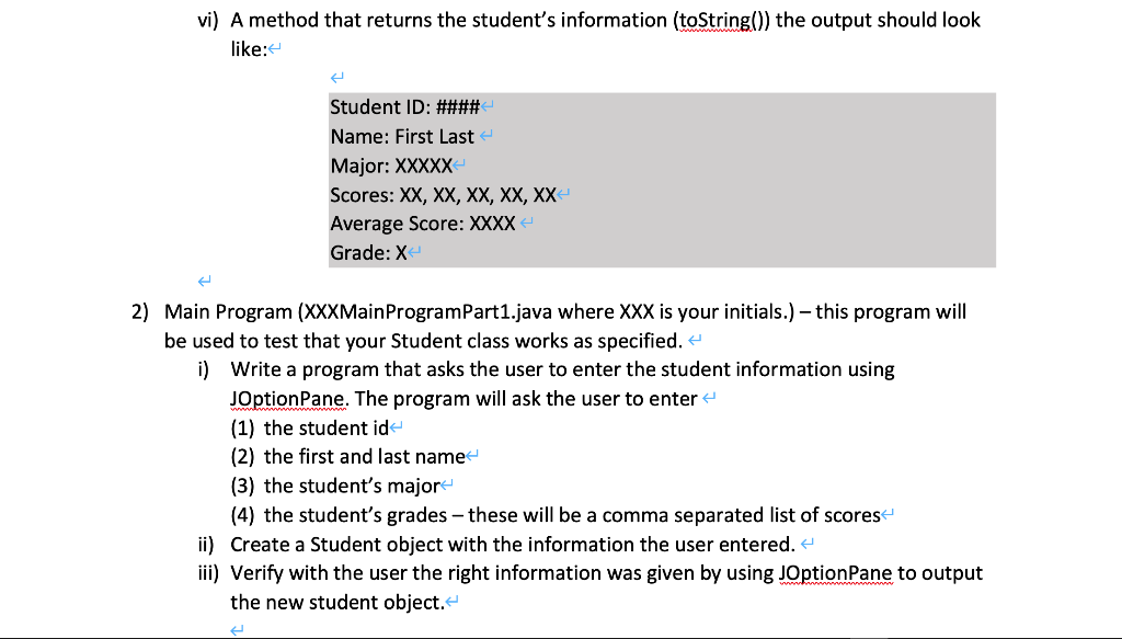 Solved You will create a separate class for each class. Make | Chegg.com