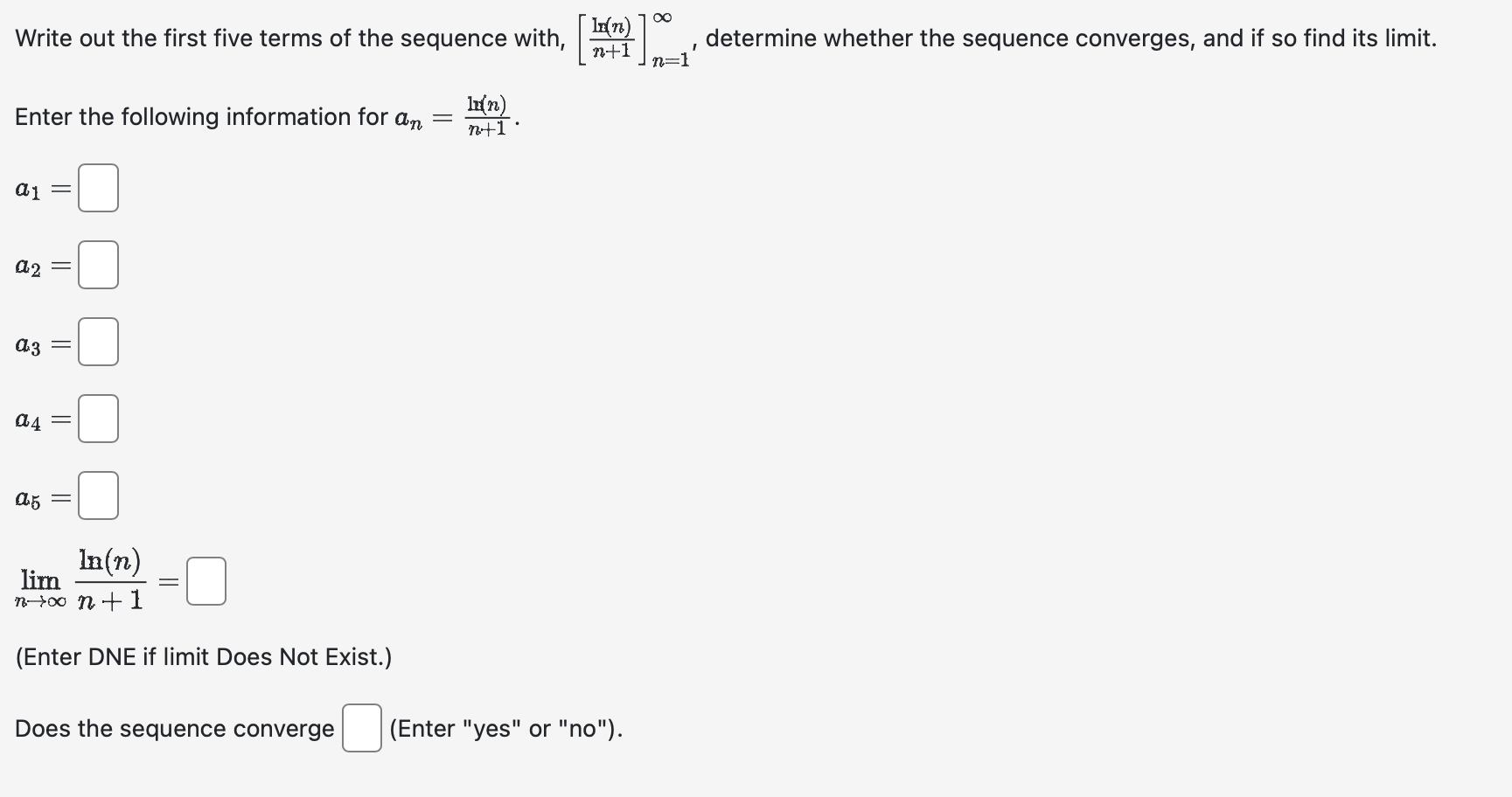 Solved Write out the first five terms of the sequence with, | Chegg.com