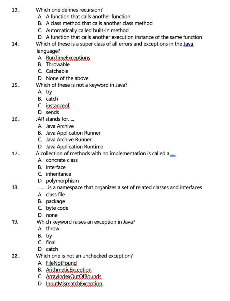 Solved Q1-1) True/False – Multiple Choice - Circle the | Chegg.com