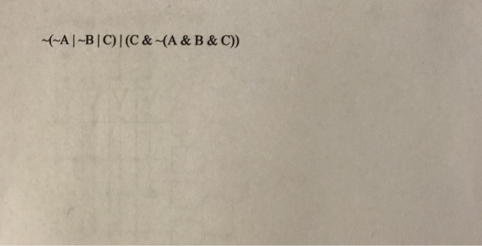 Solved Name 4. Using the bubble method (visual DeMorgan's | Chegg.com