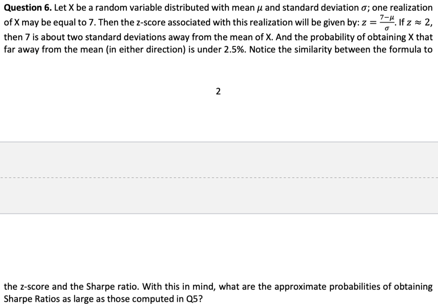 Solved Question 6. ﻿Let x ﻿be a random variable distributed | Chegg.com