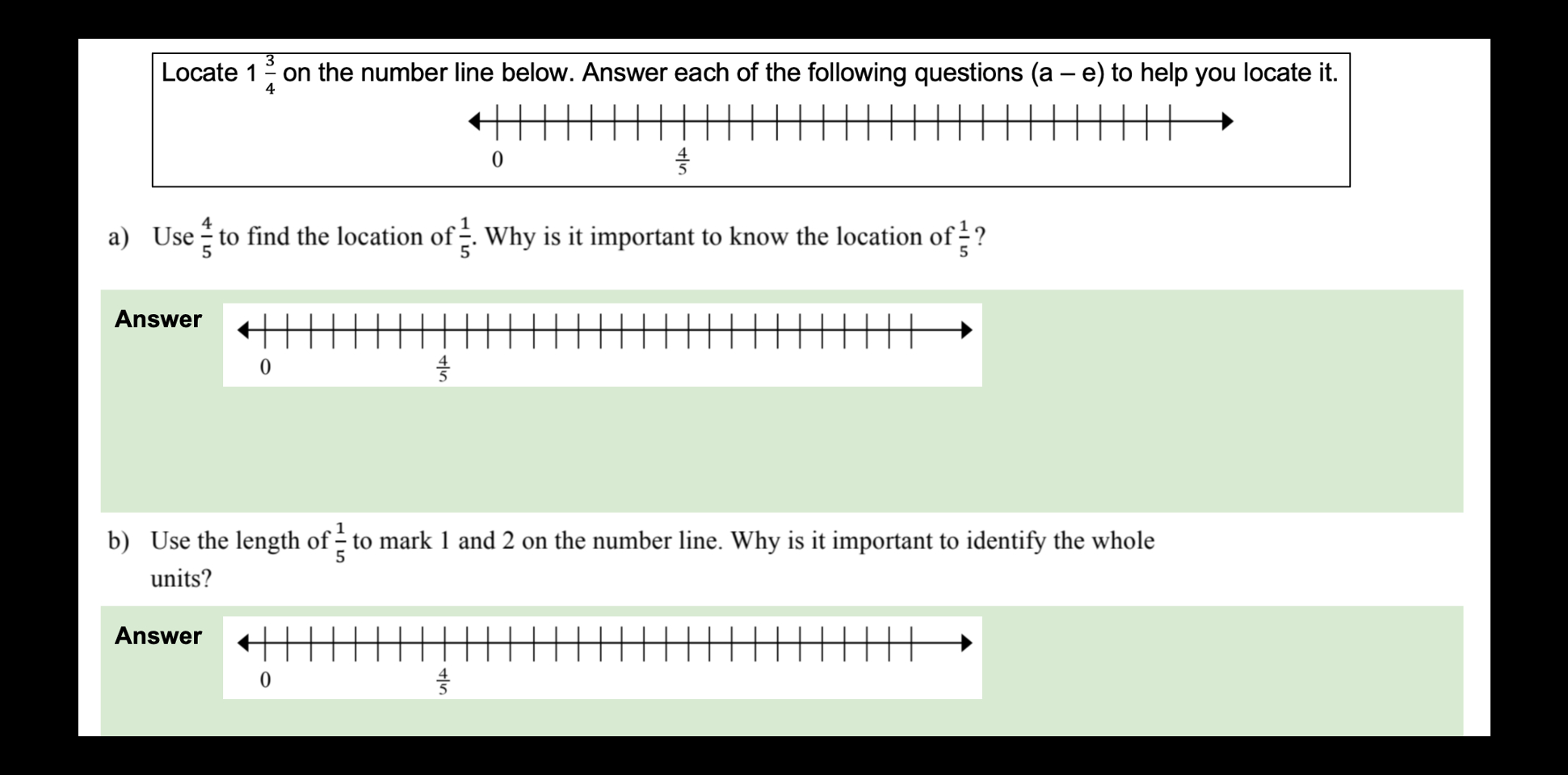 Locate 134 ﻿on the number line below answer each of | Chegg.com