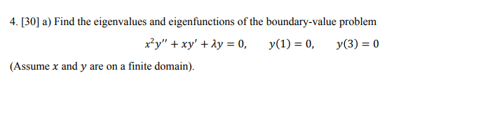 Solved b. Put the differential equation in self-adjoint | Chegg.com
