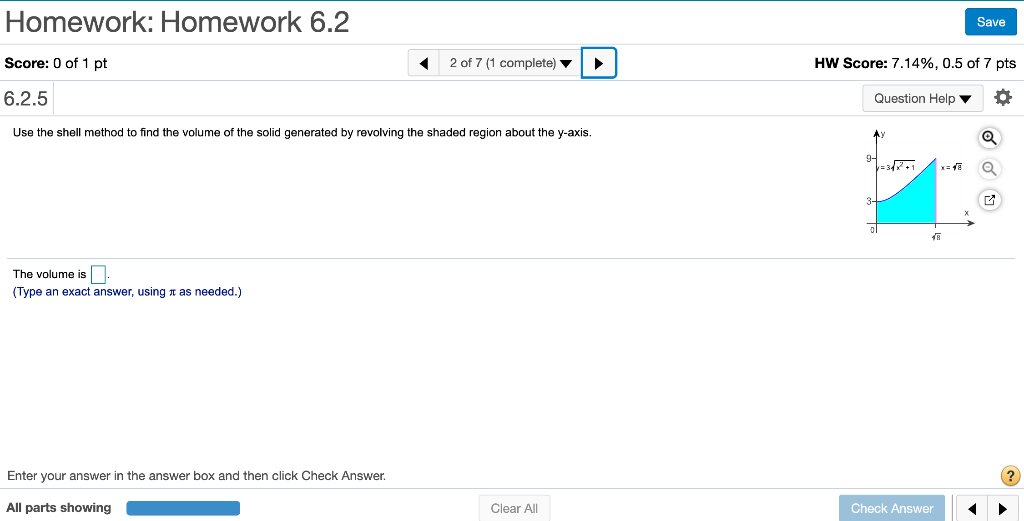 Solved Homework Homework 6 2 Save Score 0 Of 1 Pt 3 Of 7