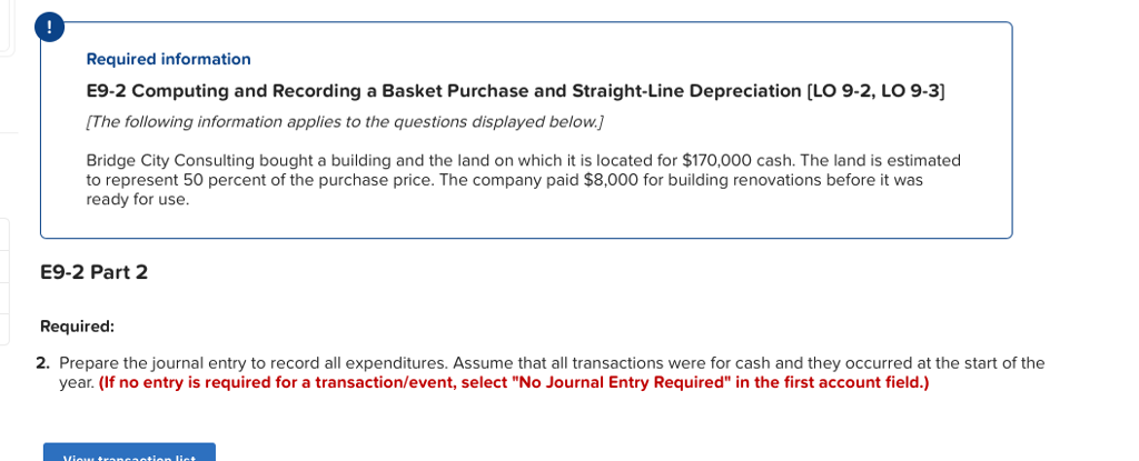 Solved Required information E9-2 Computing and Recording a | Chegg.com
