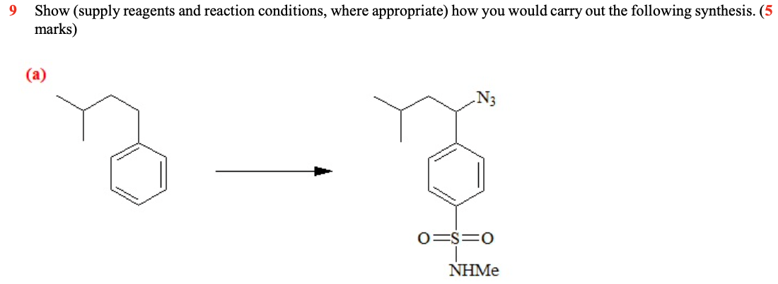 Solved (b) Using bromoethane, C2H5Br as your only source | Chegg.com