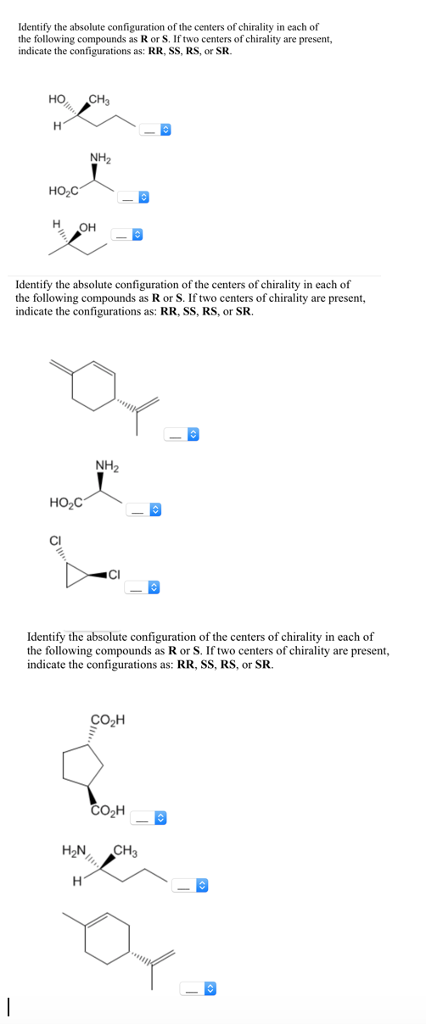 Solved Identify the absolute configuration of the centers of | Chegg.com
